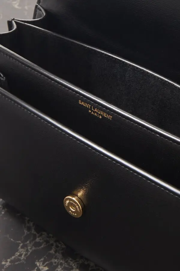 Saint Laurent Sunset Medium Shoulder Bag - Black