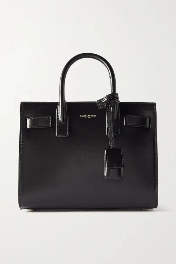 Saint Laurent Sac De Jour Nano Leather Tote - Black