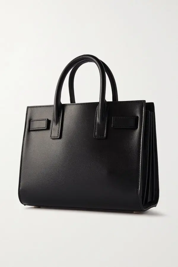 Saint Laurent Sac De Jour Nano Leather Tote - Black