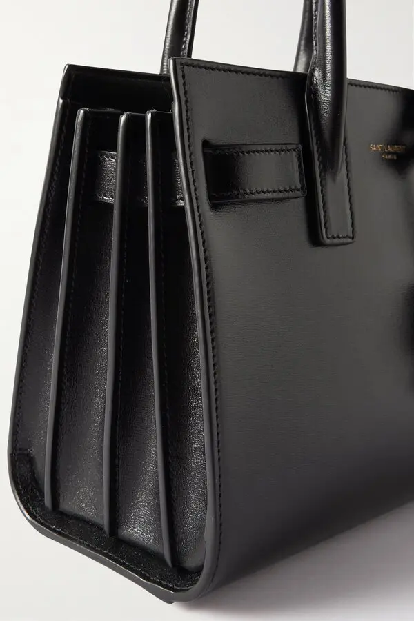 Saint Laurent Sac De Jour Nano Leather Tote - Black