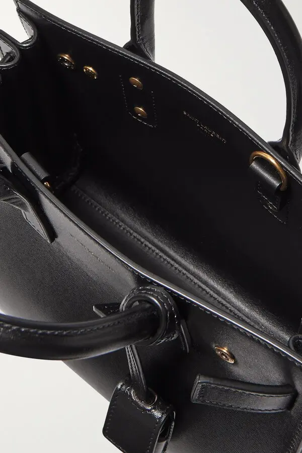 Saint Laurent Sac De Jour Nano Leather Tote - Black