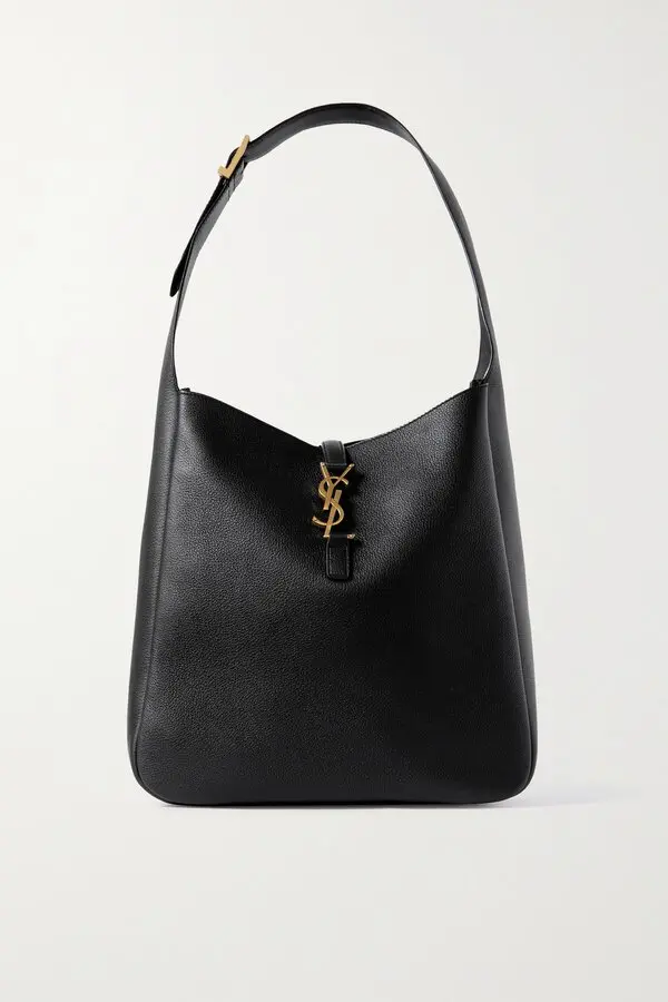 Saint Laurent Le 5 À 7 Supple Large Leather Shoulder Bag - Black