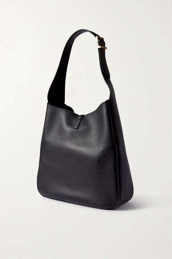 Saint Laurent Le 5 À 7 Supple Large Leather Shoulder Bag - Black