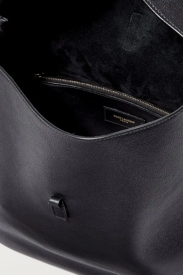Saint Laurent Le 5 À 7 Supple Large Leather Shoulder Bag - Black