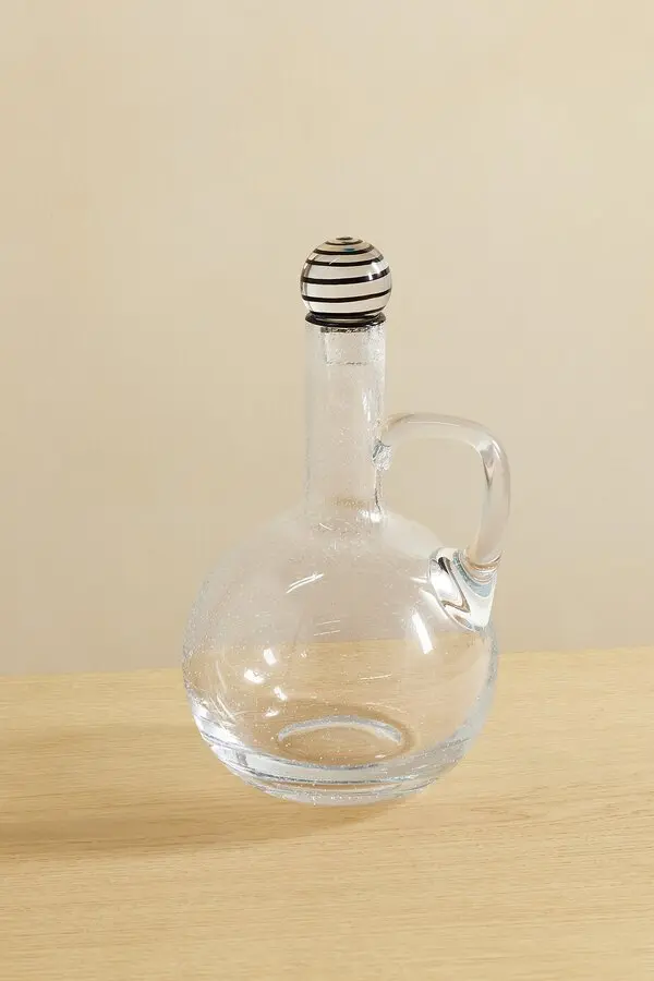 LOUISE ROE Sophia Roe S.r Collection Bubble Glass Carafe - Neutrals