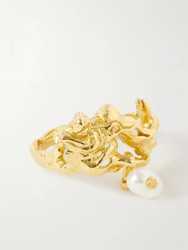 Pacharee Kinari Pearl Ring - Gold