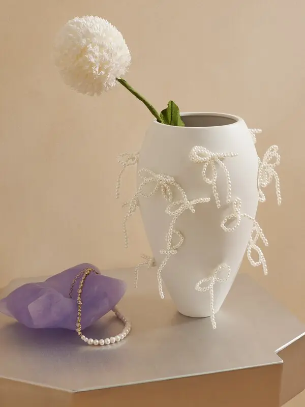 Completedworks Large Embellished Ceramic Vase