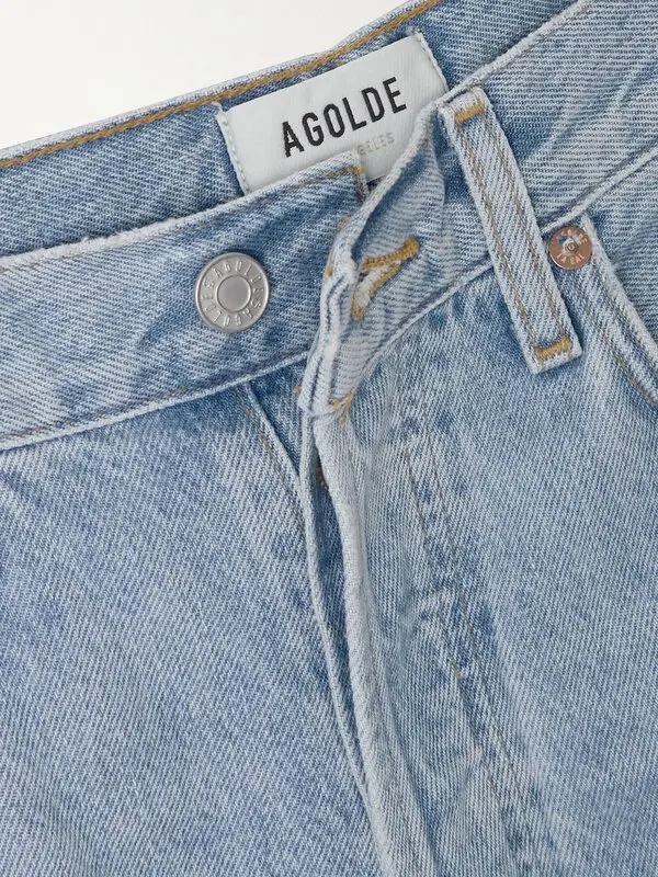 AGOLDE Dame High-rise Wide-leg Jeans