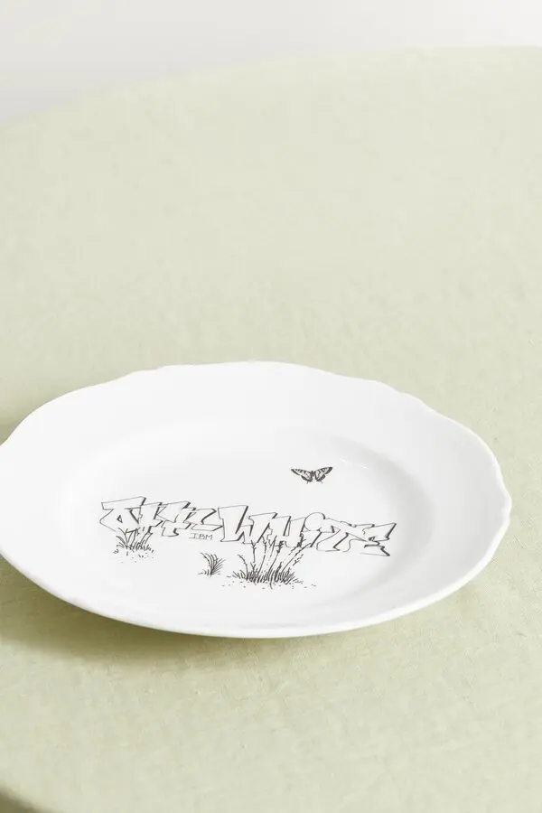 GINORI 1735 Off- 21cm Porcelain Dessert Plate - White
