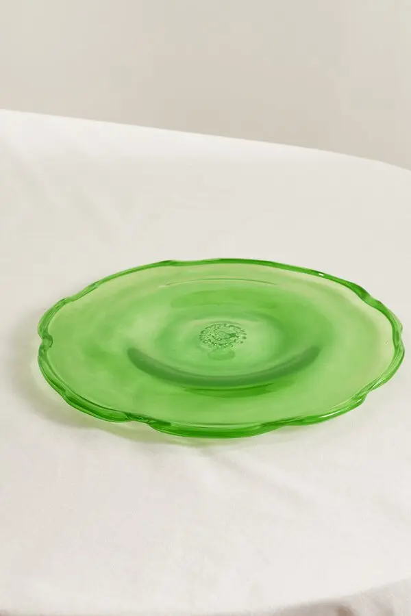 Completedworks Recycled-glass Serving Plate - Green