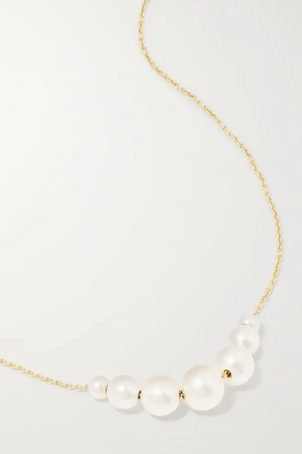 Sophie Bille Brahe Grand Orangerie De Perle Necklace - Gold