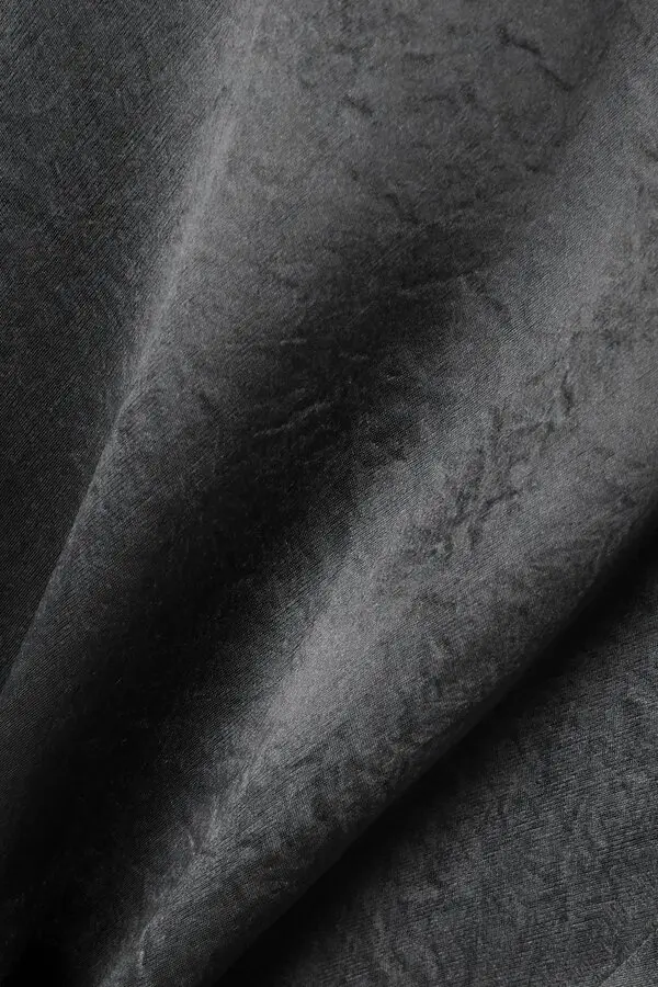 Max Mara Leisure Bacio Crinkled-satin Shirt