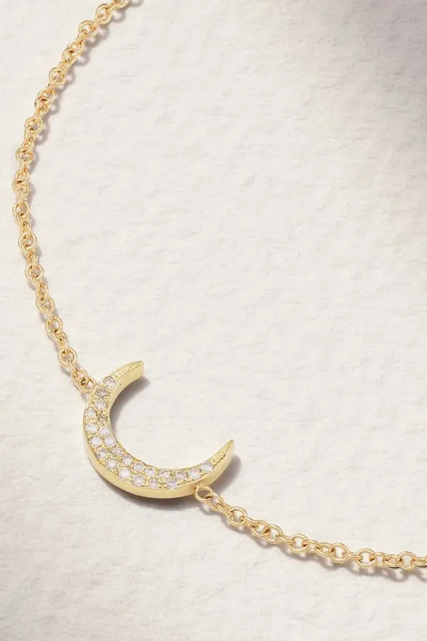JENNIFER MEYER Mini Carson 18-karat Diamond Bracelet