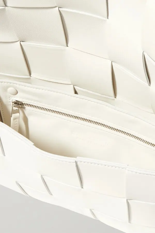 Bottega Veneta Cassette Medium Intrecciato Leather Shoulder Bag