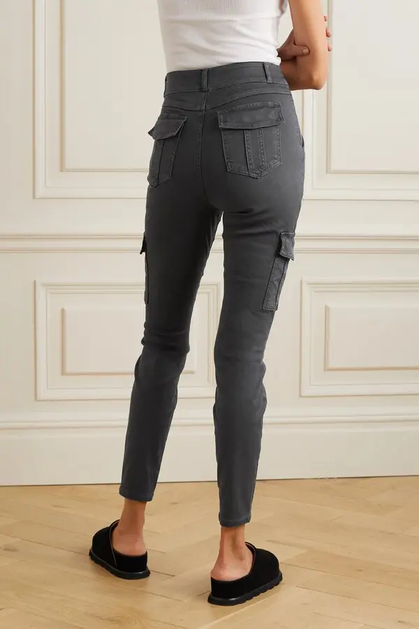 Spanx Twill Tapered Cargo Trousers