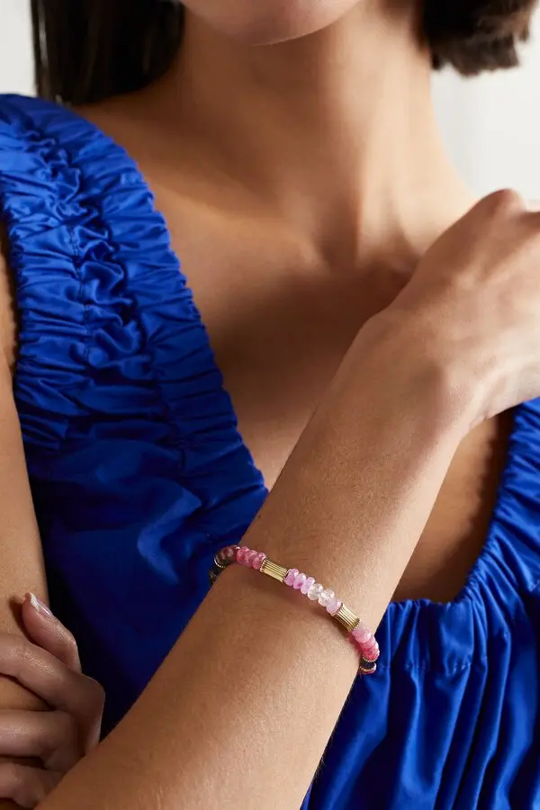 Jia Jia Jumbo 14-karat Gold Ruby Bracelet