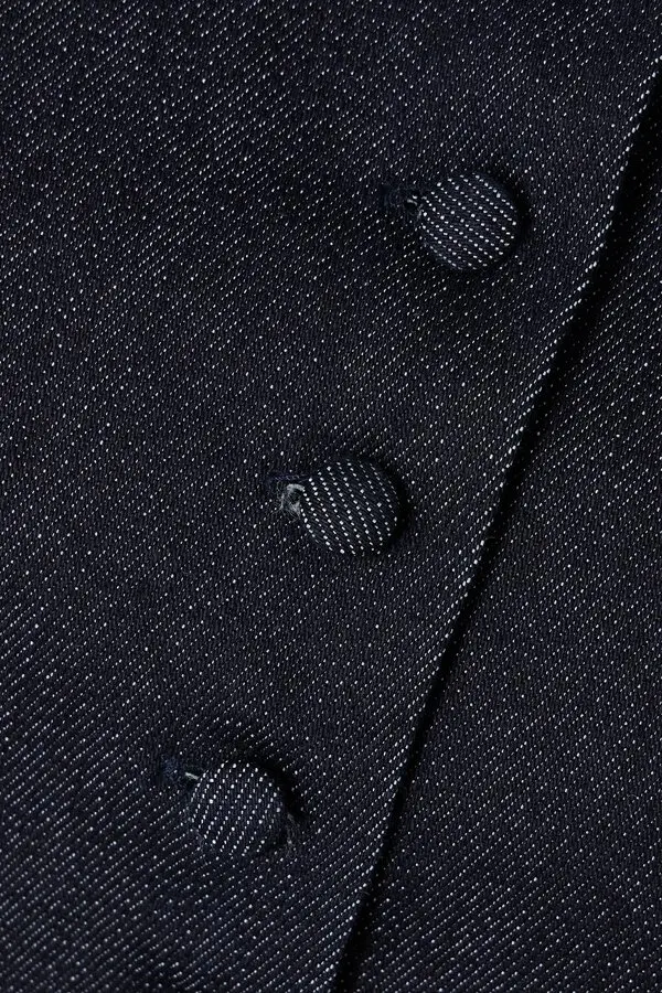 DESTREE Amoako Denim Peplum Jacket