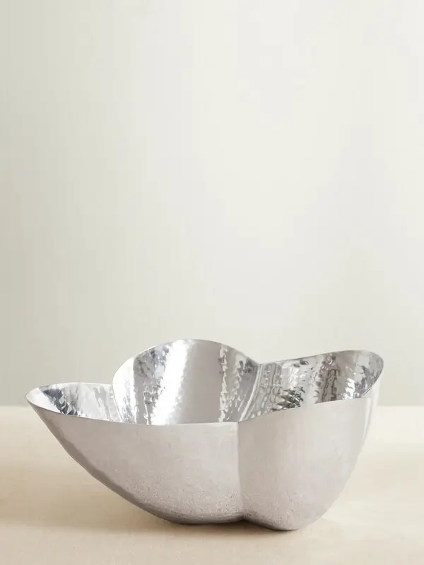 TOM DIXON Cloud Large Aluminum Bowl - Silver
