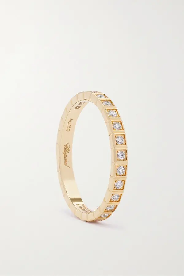 Chopard Ice Cube 18-karat Diamond Ring - Gold
