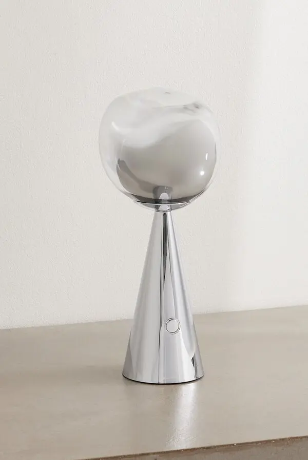 TOM DIXON Melt Portable -tone Led Lamp - Silver