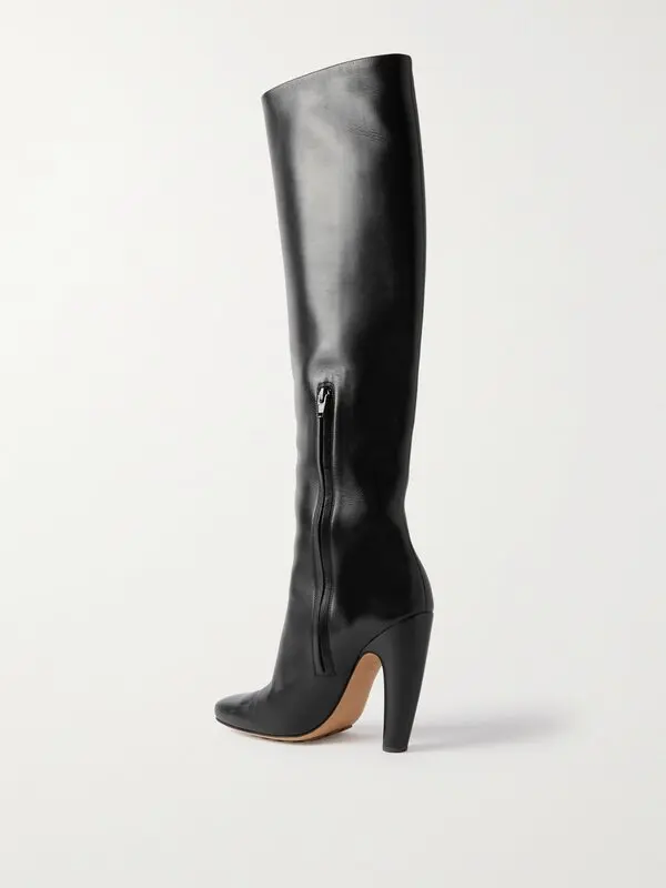 Bottega Veneta Leather Knee High Boots