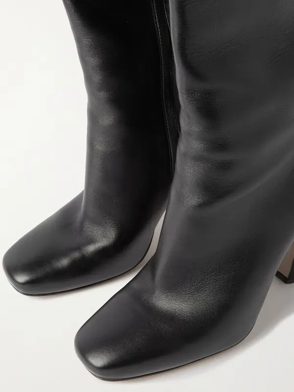 Bottega Veneta Leather Knee High Boots