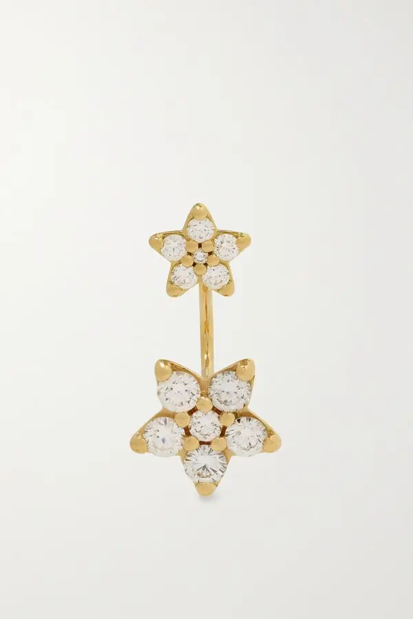 OLE LYNGGAARD COPENHAGEN Shooting Star 18-karat Diamond Single Earring - Gold