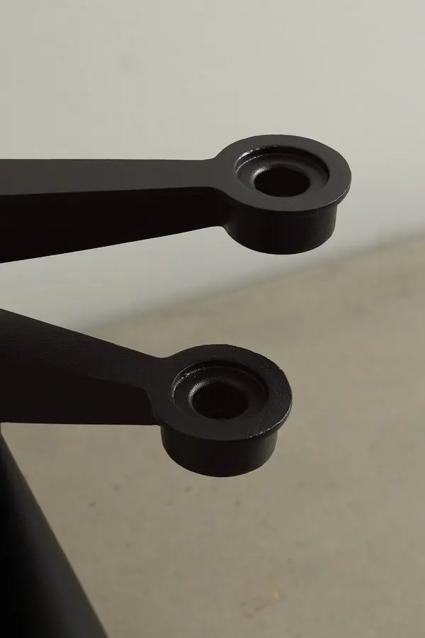 TOM DIXON Spin Cast Iron Candelabra