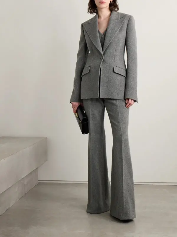 Gabriela Hearst Leiva Wool And Cashmere-blend Blazer