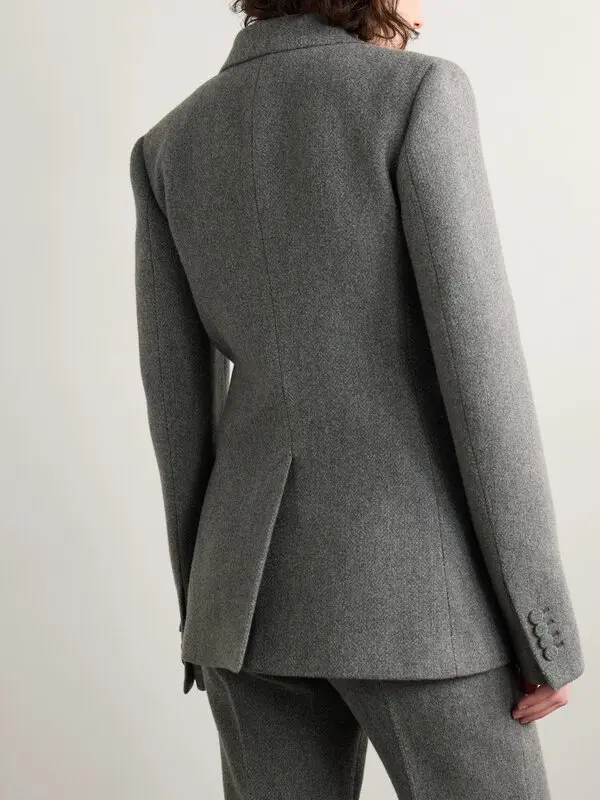 Gabriela Hearst Leiva Wool And Cashmere-blend Blazer