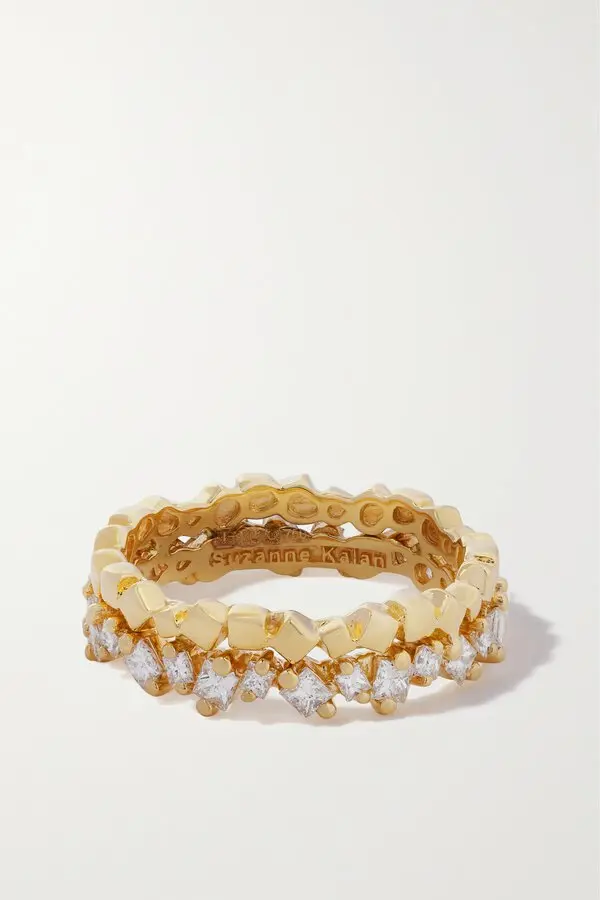 SUZANNE KALAN 18-karat Diamond Ring - Gold