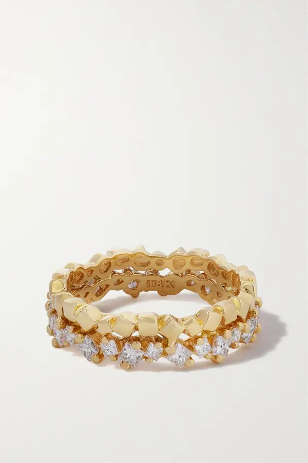 SUZANNE KALAN 18-karat Diamond Ring