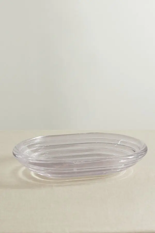 TOM DIXON Press Large Glass Bowl - Neutrals