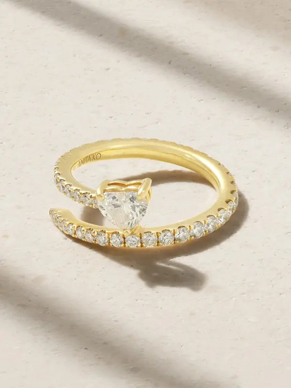 ANITA KO 18-karat Diamond Ring - Gold