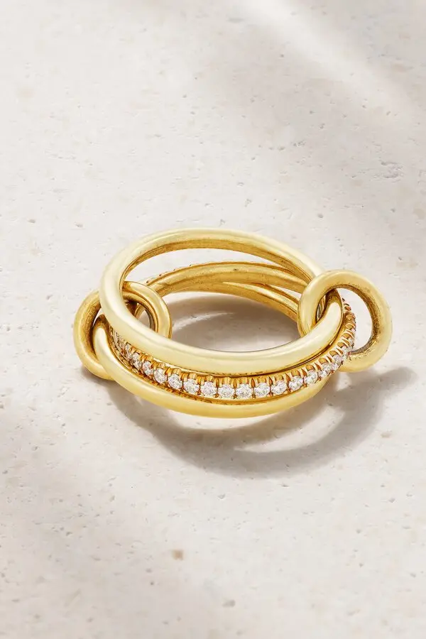 SPINELLI KILCOLLIN Sonny 18-karat Diamond Rings - Gold
