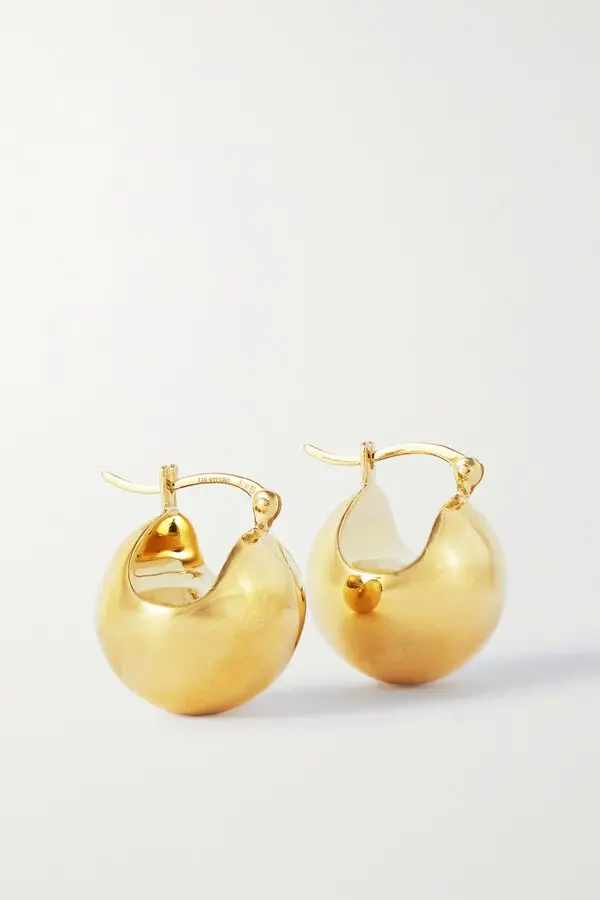 Lié Studio The Ingrid -plated Earrings - Gold