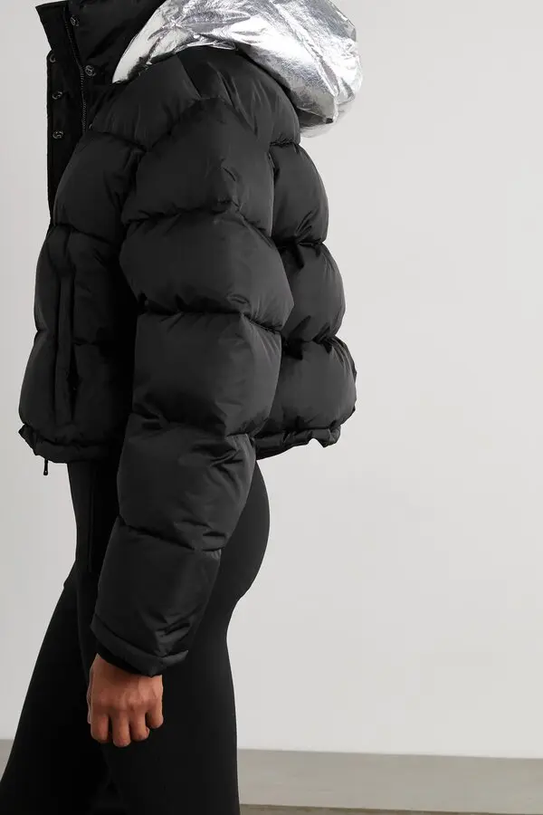 Wardrobe.NYC Net-a-porter Hooded Quilted Padded Shell Down Jacket