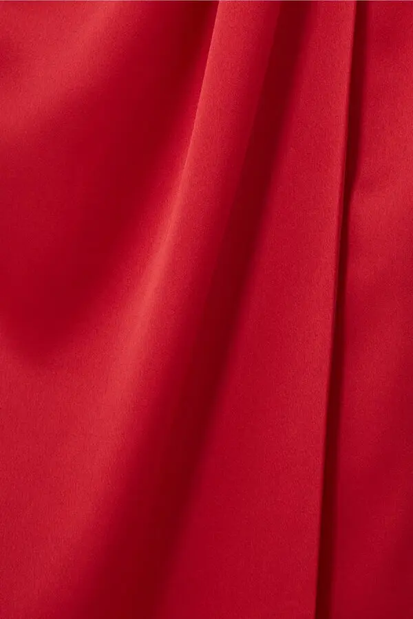 RASARIO Wrap-effect Draped Gown