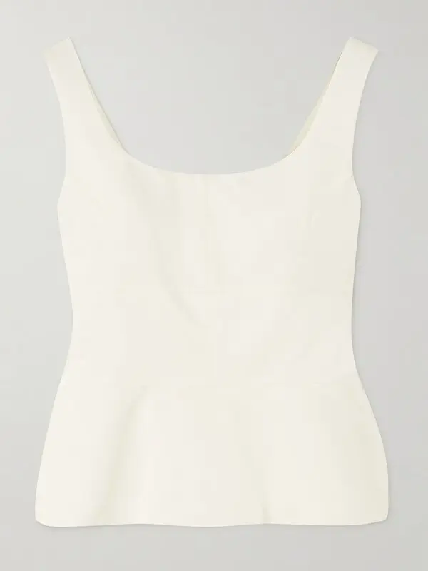 LIBEROWE Faille Peplum Top