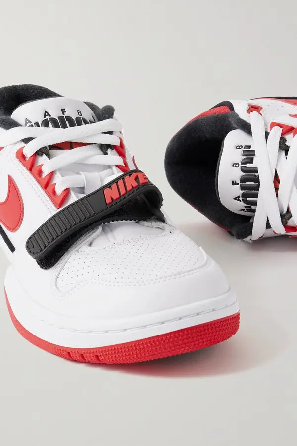 Nike Billie Eilish Air Alpha Force 88 Leather Sneakers - White
