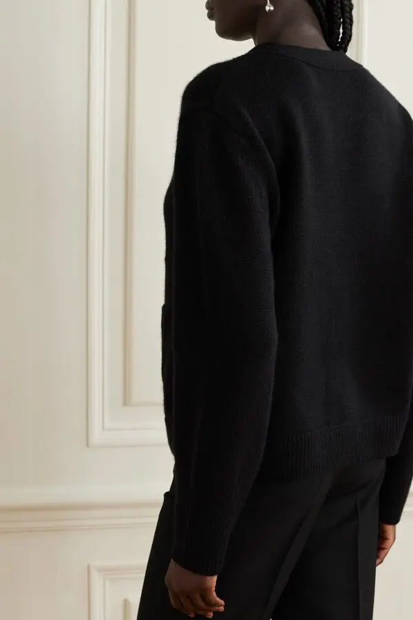 Arch4 Janelle Cashmere Cardigan - Black