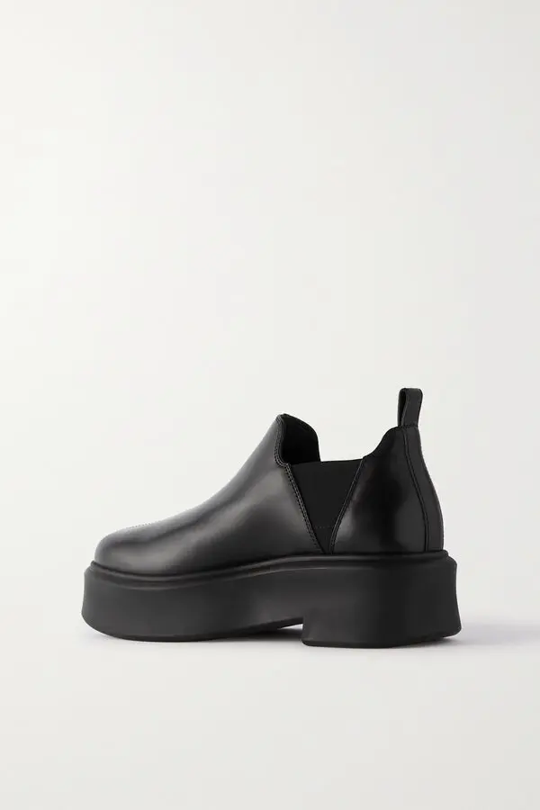 THE ROW Robin Leather Chelsea Boots