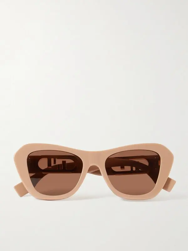Fendi O'lock Cat-eye Sunglasses - Brown