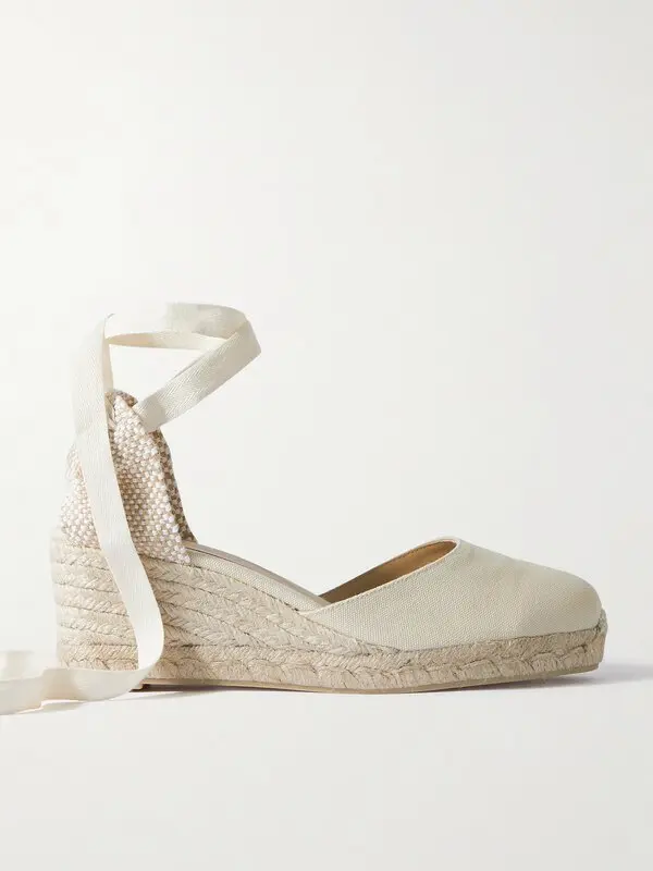 CastaÑer Carina 60 Canvas Wedge Espadrilles