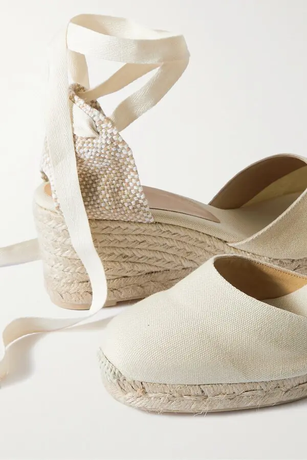 CastaÑer Carina 60 Canvas Wedge Espadrilles