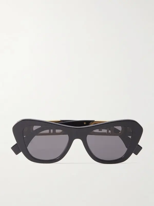 Fendi O'lock Cat-eye Sunglasses - Black