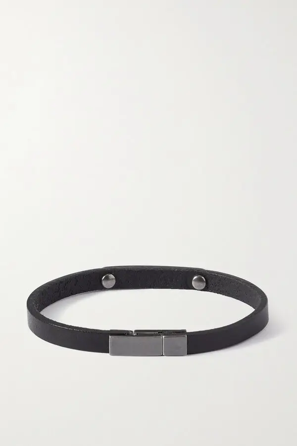 Saint Laurent Leather Bracelet