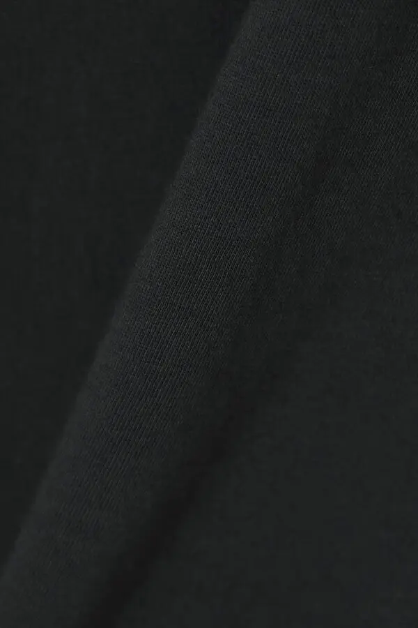 NILI LOTAN Lana Supima Cotton-jersey T-shirt - Black
