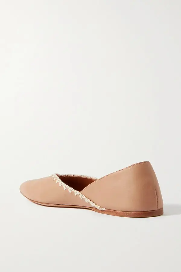 Gabriela Hearst Avner Leather Flats