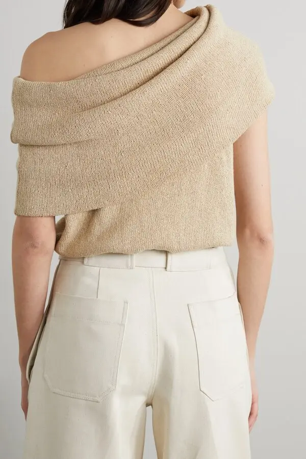 DEVEAUX Lucia One-shoulder Top